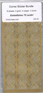 Corner Stickers – Of the Heart